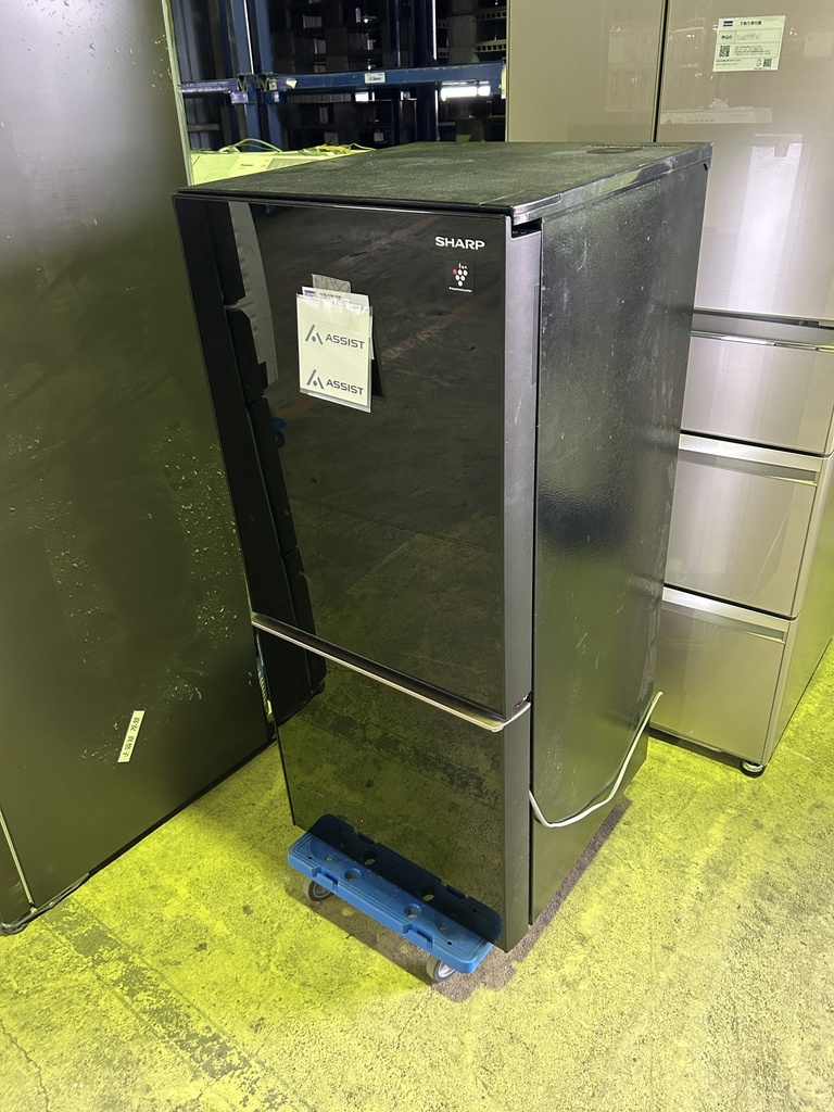 冷蔵庫 2ドア シャープ SJ-GD14E-B 2019 製造番号:60018752 正常動作 (神宮) | バッタヤ