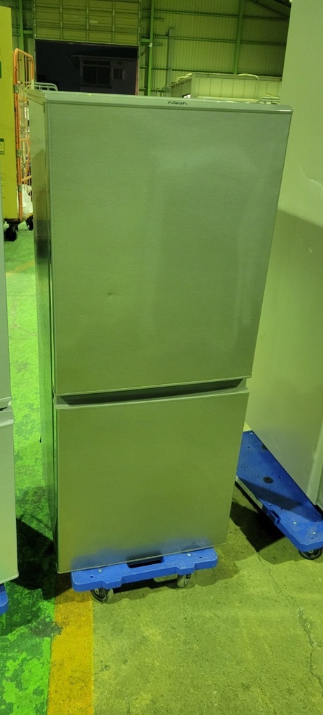 冷蔵庫 2ドア AQR-13H 2019 ② 前面ヘコミ | バッタヤ